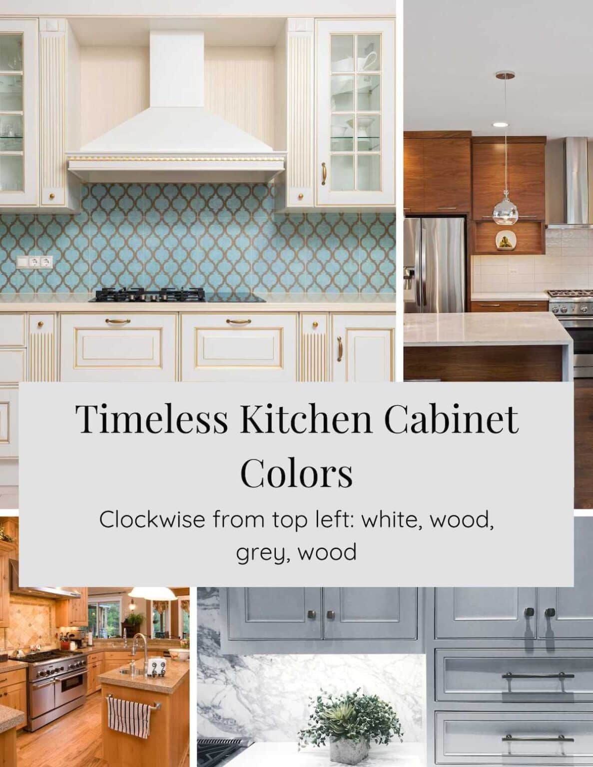 Forget Trendy: Try These Timeless Kitchen Cabinet Colors Instead