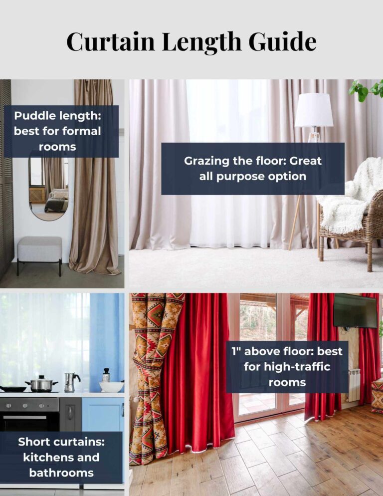 What length do curtains come in? Your complete curtain length guide